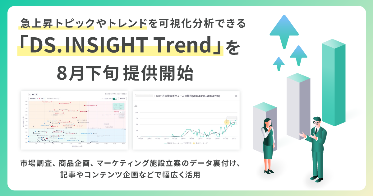 ヤフー、DS.INSIGHT Trendを8月下旬に提供 急上昇トピックやトレンドの可視化分析を実現|ECzine（イーシージン）