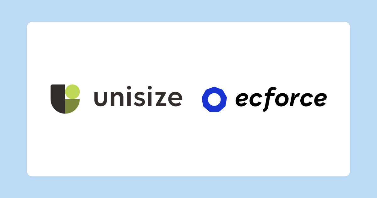 ecforce、アパレルEC向けサイズレコメンドエンジン・unisizeと連携開始|ECzine（イーシージン）